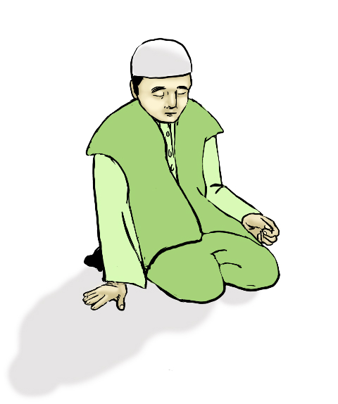 Step By Step Illustration on Islamic Meditation / Muraqaba / Tafakkur • Nur Muhammad Realities ...